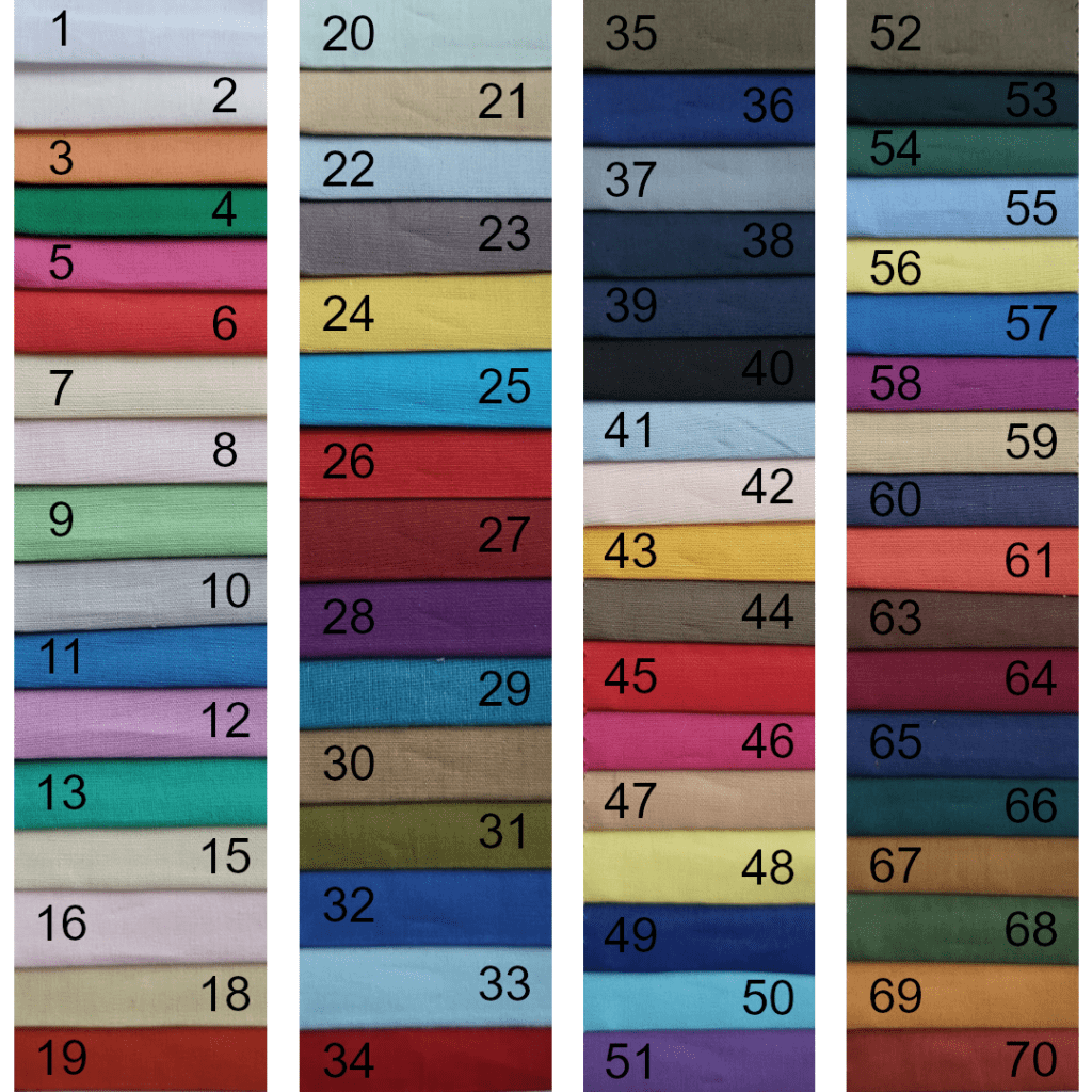 Over 100 Custom Necker Colours - Cheap Neckers