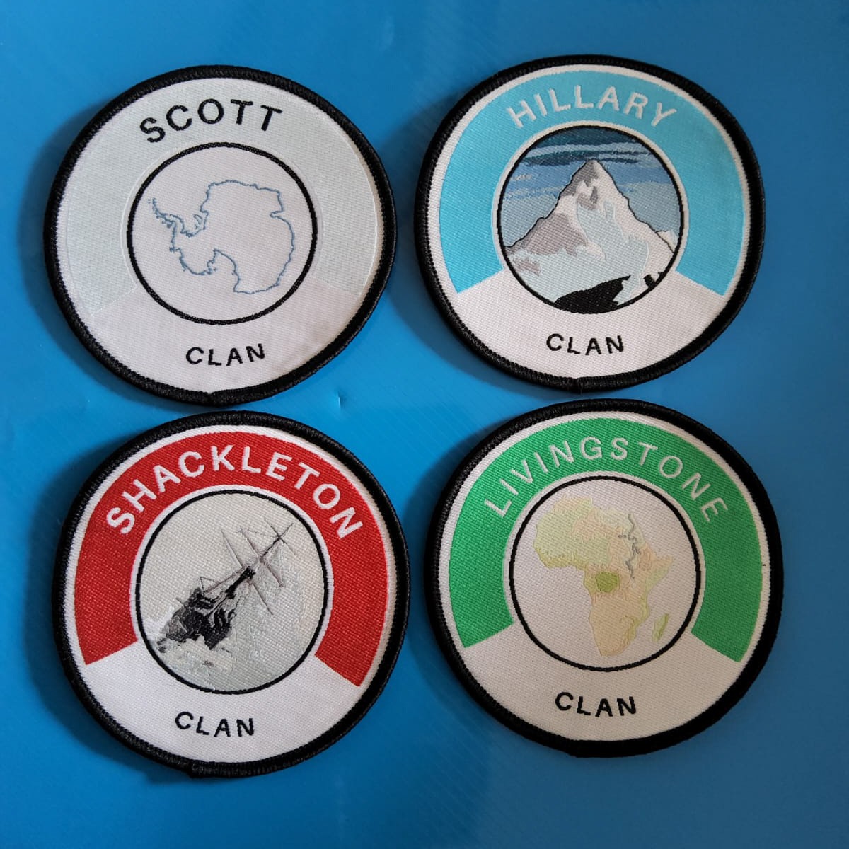 Custom Badges - Scott Clan | Custom Scout & Guide Necker | Cheap Neckers