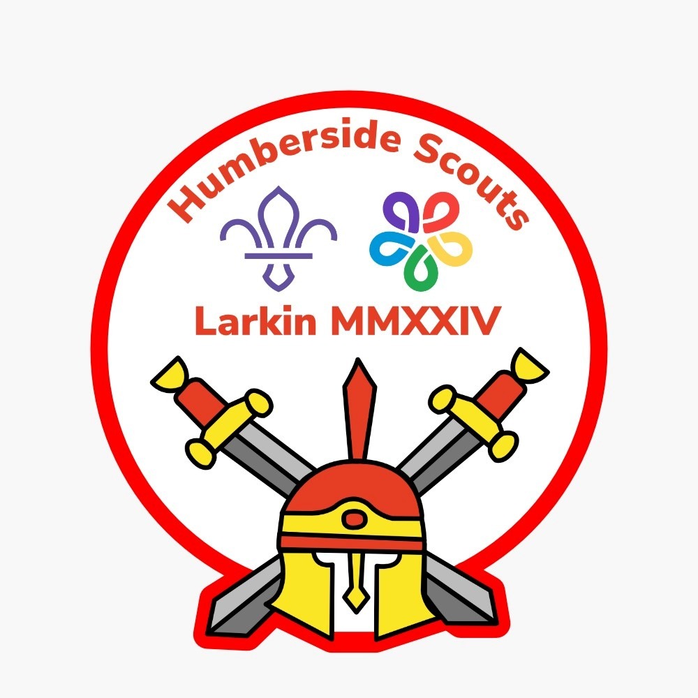 200 X Humberside Larkin Badges - Cheap Neckers