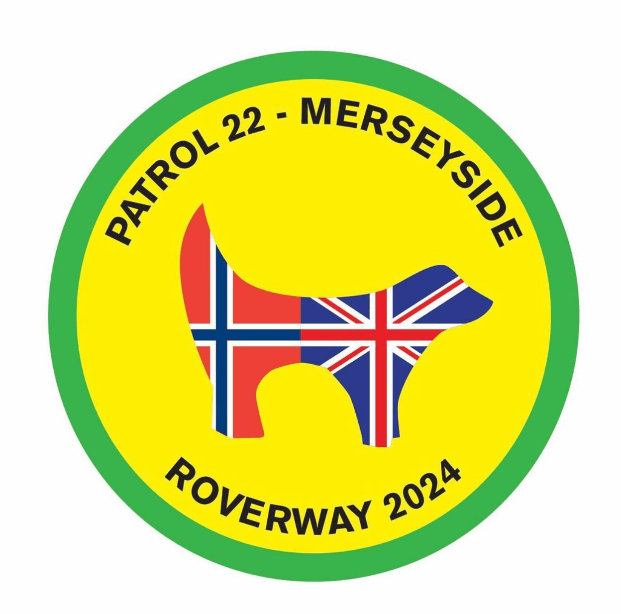 310 X Merseyside Roverway Patrol 22 Badge | Custom Scout & Guide Necker ...